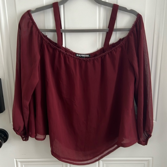 Express | Tops | 52 Express Off Shoulder Top | Poshmark